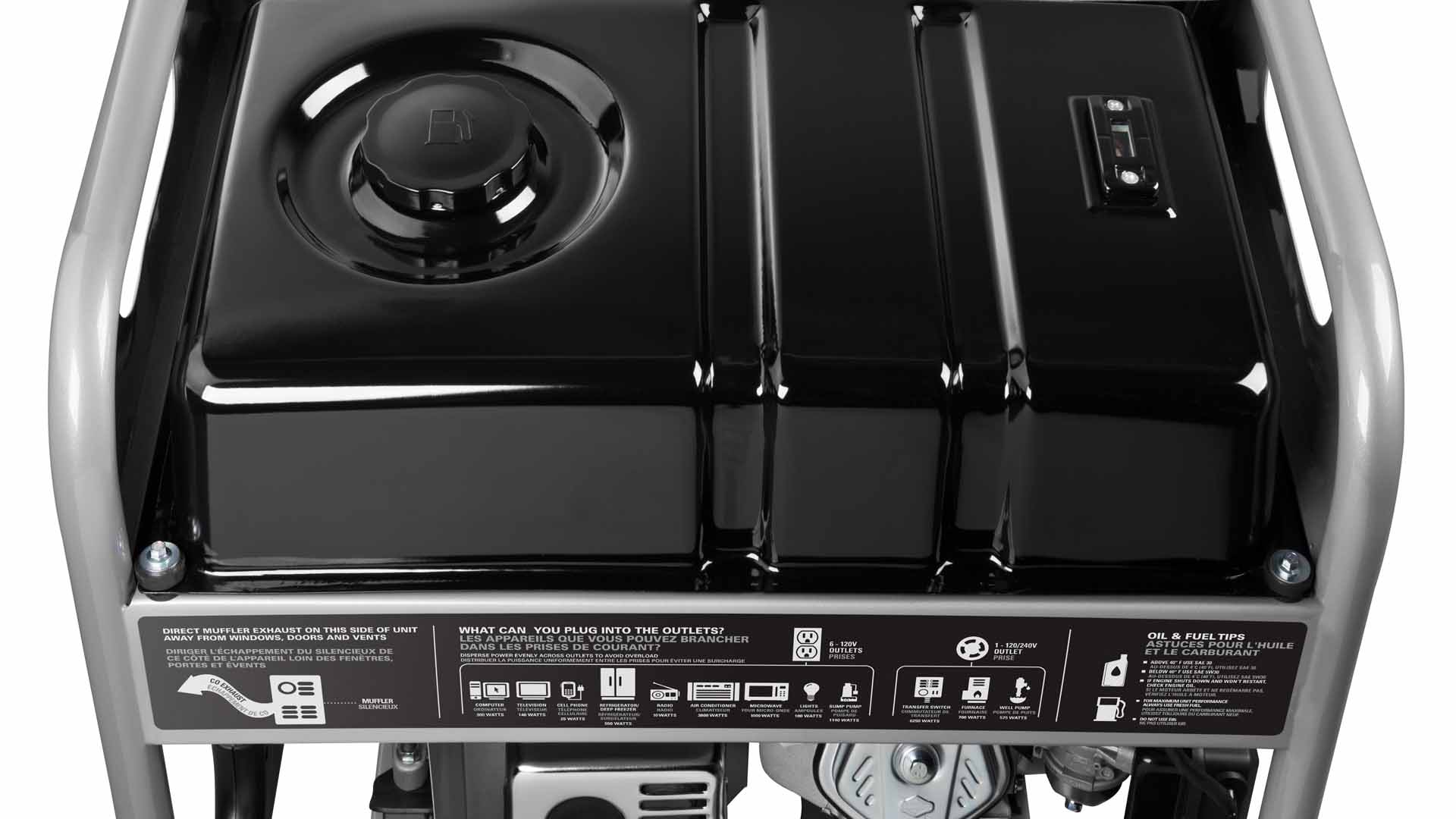 7000 Watt Elite Series™ Portable Generator with CO Guard®