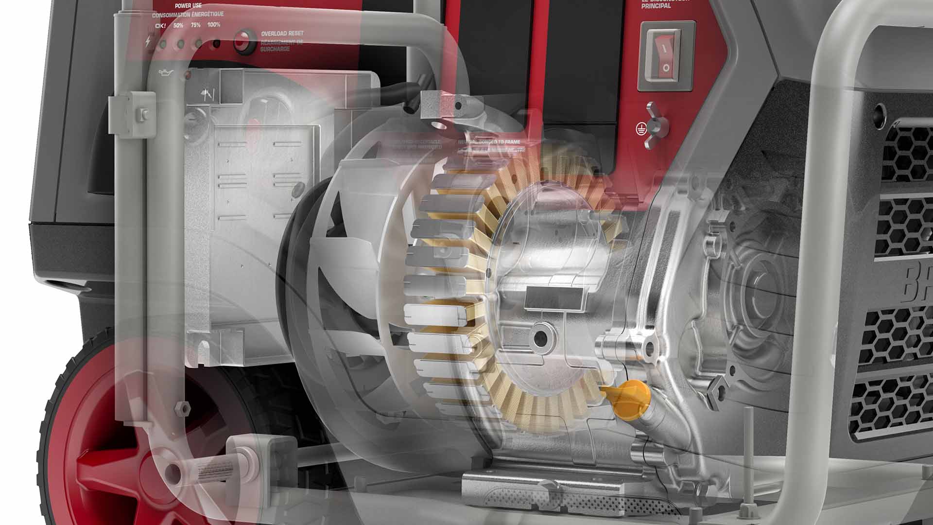 Q6500 Inverter Generator with CO Guard®