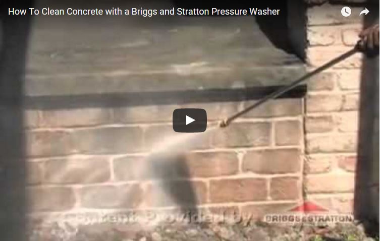 How to Clean Concrete with a Pressure Washer | Briggs & Stratton