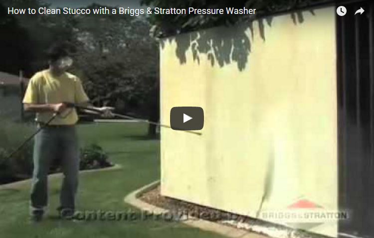 How to Clean Stucco with a Pressure Washer | Briggs & Stratton