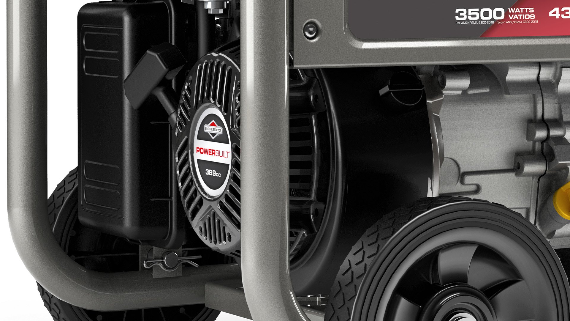 3500 Watt Gas Engine Portable Generator | Briggs & Stratton